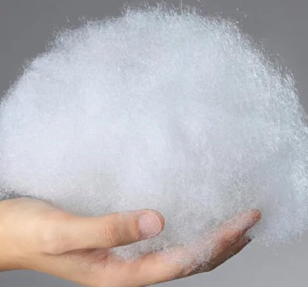 Синтепух 3кг для подушек, игрушек, поделок и мебели, синтетический наполнитель для рукоделия