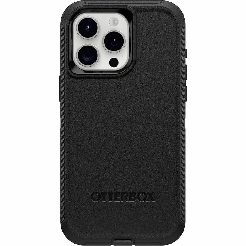 Чехол для мобильного телефона OtterBox iPhone 15 Pro Max (Only) серии Defender прочный-с защитой порта-задняя клипса-кронштейн