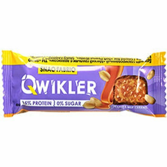 Протеиновый батончик Snaq Fabriq глазированный Мягкий грильяж в шоколаде 40г