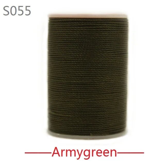 Восковая нить Tepoztec для кожи 0.35mm Diameter, S055 - Armygreen