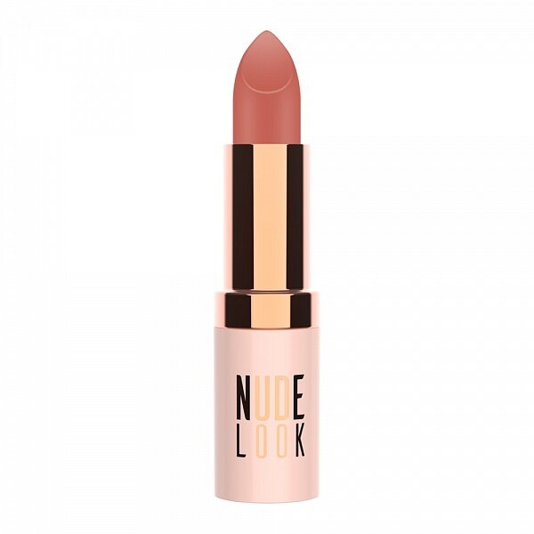Помада для губ Nude Look Golden Rose Perfect Matte Lipstick цвет 02 Нюдовая матовая бархатистая, стойкая, придаёт объём