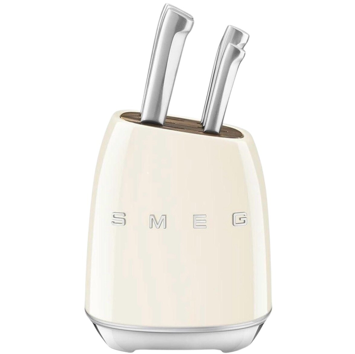 Набор кухонных ножей SMEG 7 в 1 цвет бежевый/кремовый, нержавеющая сталь