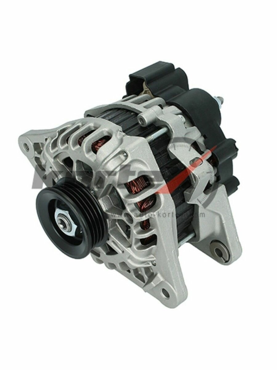 Генератор Kortex KG037, для Hyundai Accent, металл, пластик, серый металлик