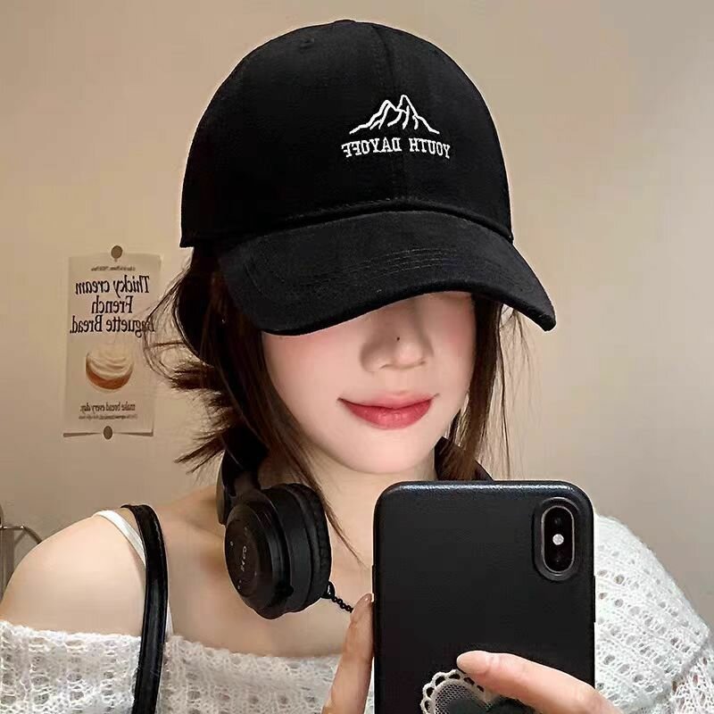 Бейсболка, с широкими полями, унисекс, размер 54-56, черная