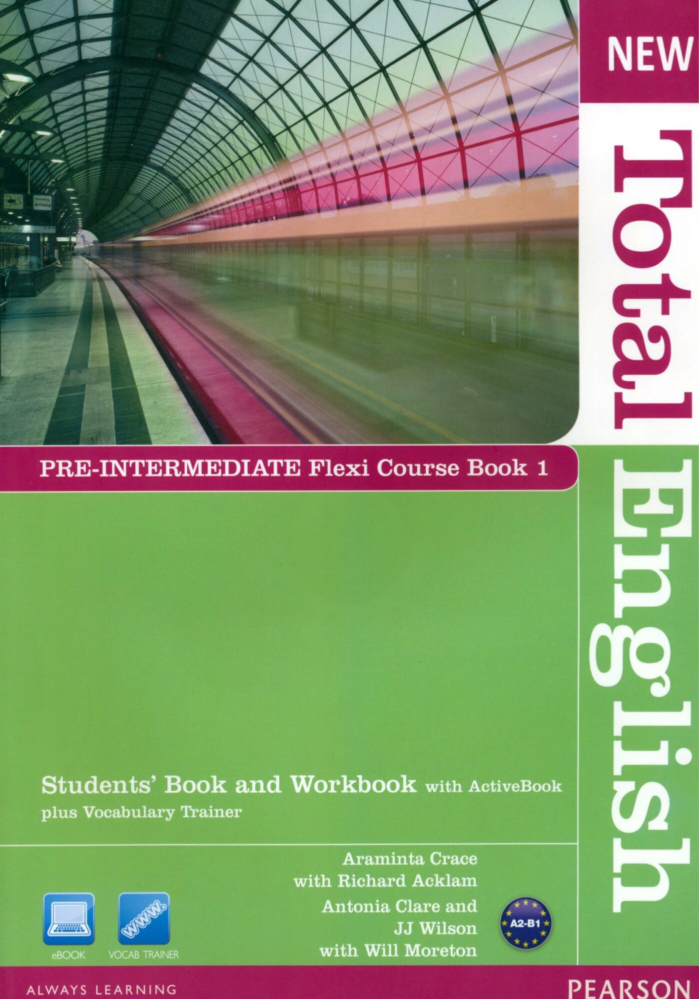 New Total English. Pre-Intermediate. Flexi Course book 1. Students Book and Workbook (+DVD) / Учебник