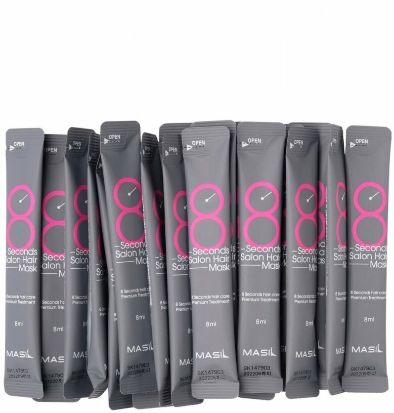 Набор масок для волос MASIL 8SECONDS SALON HAIR MASK stick pouch (20шт*8мл)