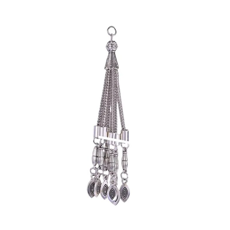 Подвеска с кисточкой Juya, металл Ancient silver