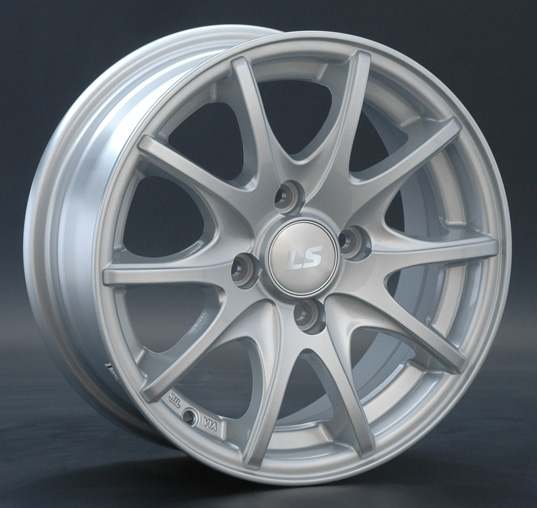 Диск колёсный литой LS wheels 190 13 дюймов 5.5J 4×98 вылет 35 dia 58.6 серебристый