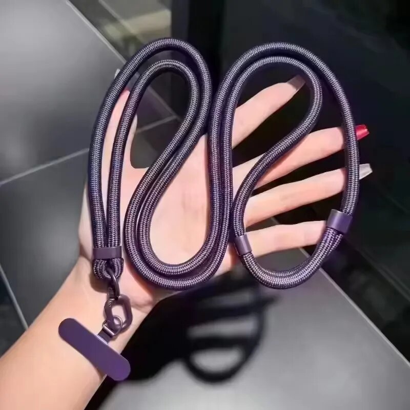 Регулируемый ремешок для телефона, шнурок Purple-B