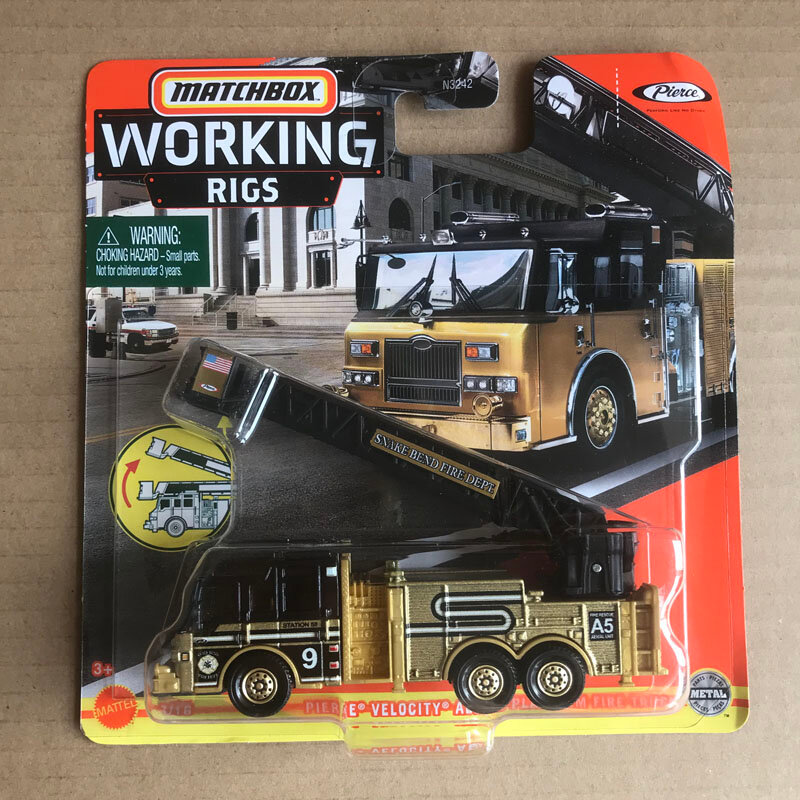 Matchbox, набор городской строительной техники, 1:64 литые модели(6K-Автоподъёмник)