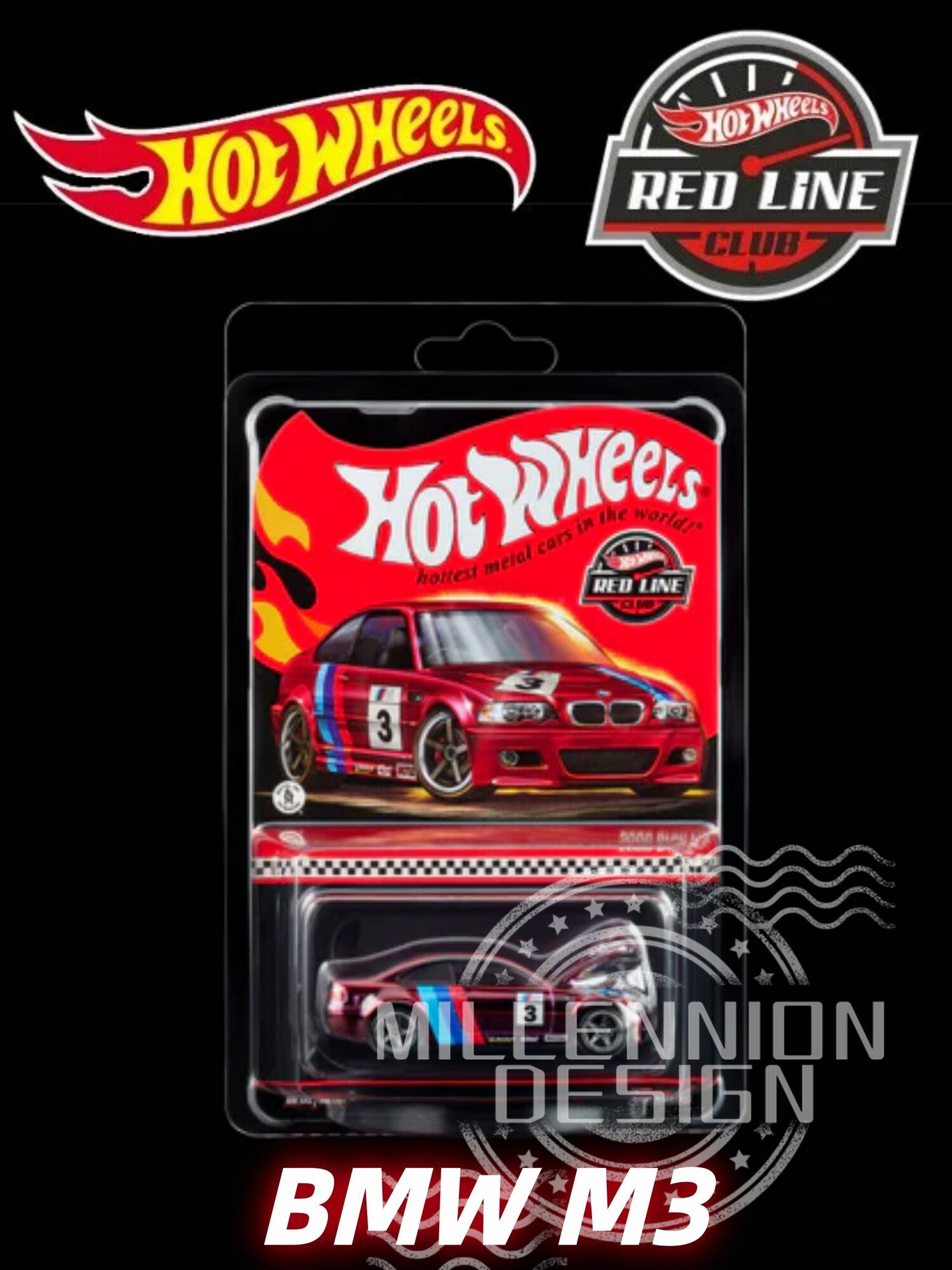 Машинка Hot Wheels RLC COLLECTOR EDITION(RLC: BMW M3)