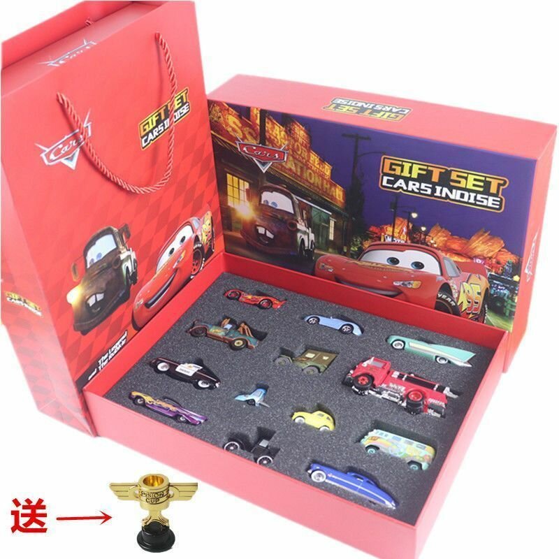 Набор легкосплавных автомобилей Lightning McQueen подходит для подарков на день рождения