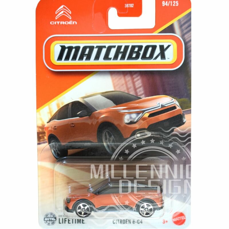 Mattel Matchbox Модель автомобиля из сплава 1:64, Новая модель 2025 года, Серия 25K(K94-Ситроен)