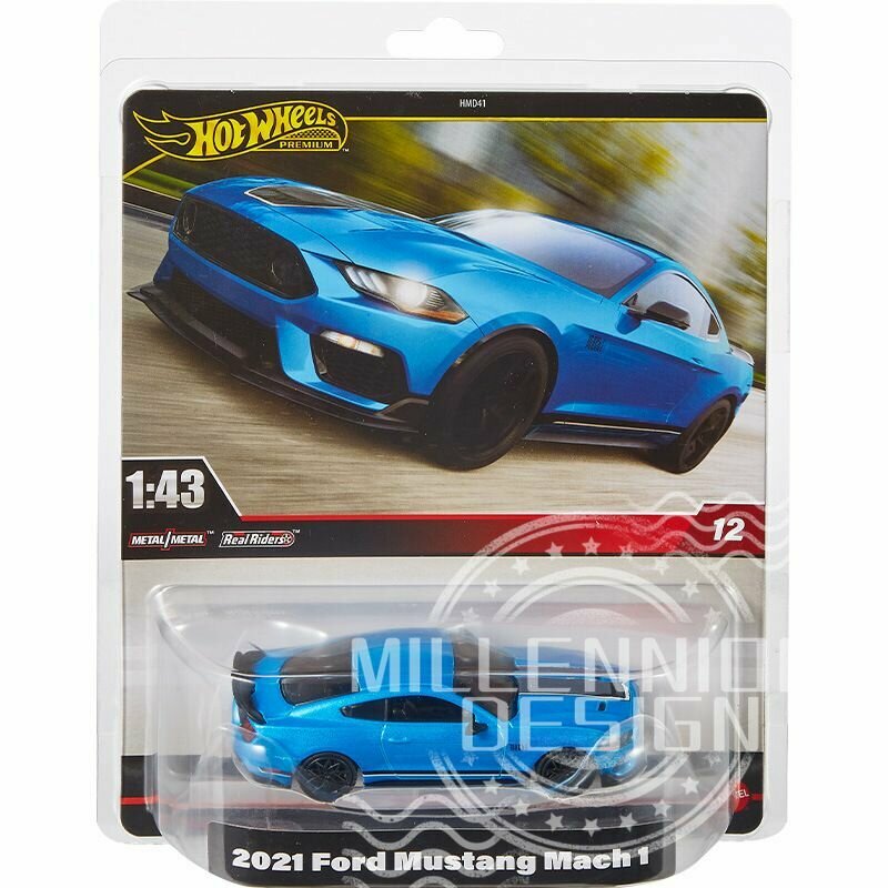 Hot Wheels 1:43 Золотой литой автомобиль культуры Limited Edition, модель автомобиля (12#2021Форд Мустанг)