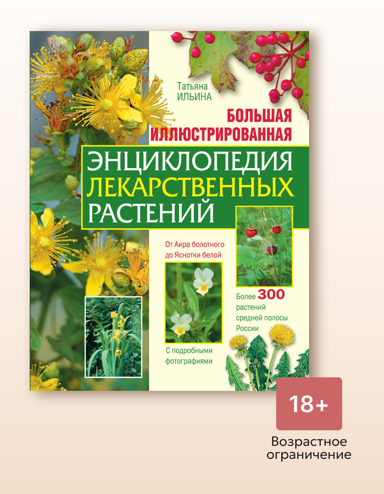Книга "Большая иллюстрированная энциклопедия лекарственных растений", автор Ильина Т. А, издательство Эксмо