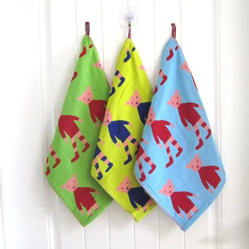 HOMELY SHOP Полотенце для лица, рук, Хлопок, 35x40 см, черный матовый, 3 шт.