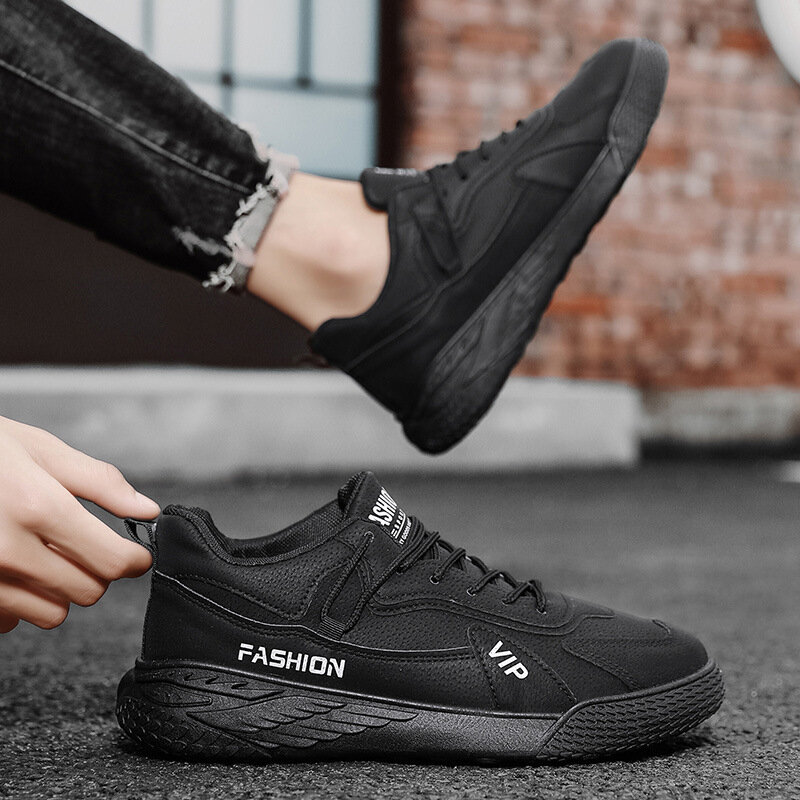 LUO Обувь мужская Осенняя для мужчин Белая доска обувь премиум/Black