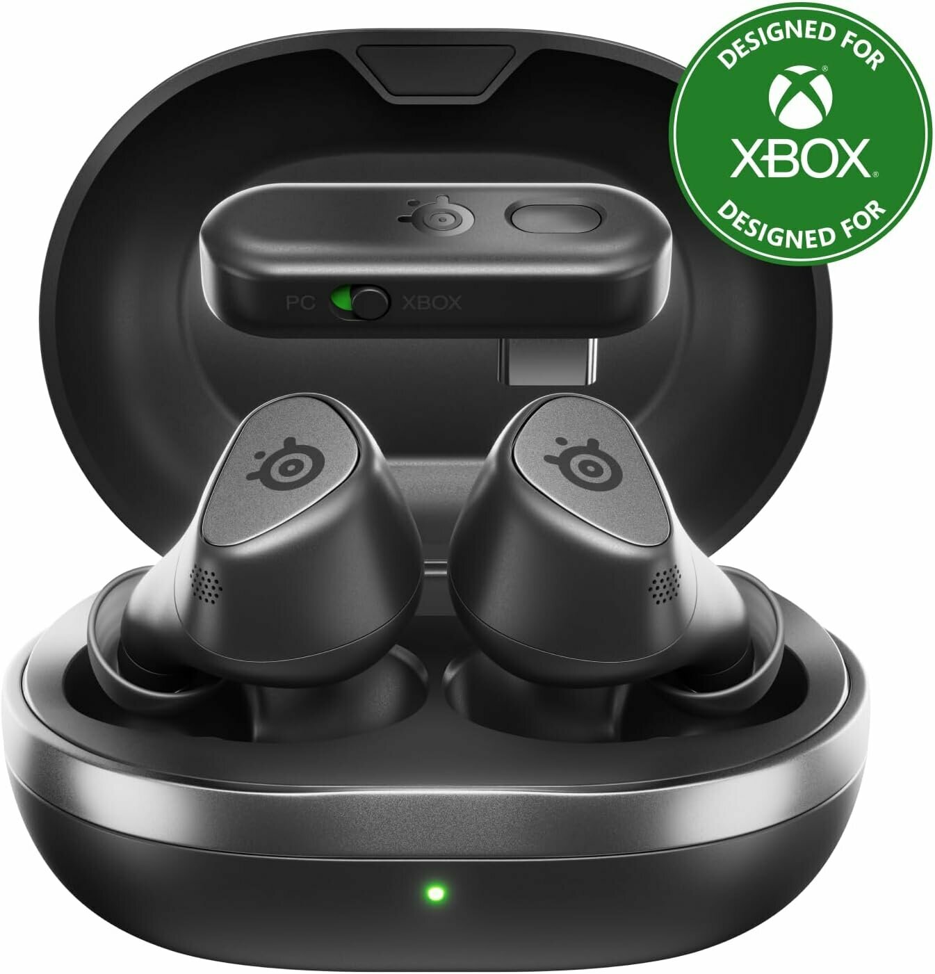 Игровые наушники SteelSeries Arctis GameBuds Black (61681) для Xbox