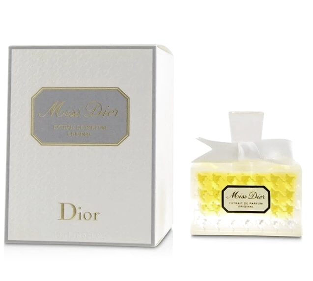 Аромат Кристиан Диор Мисс Диор оригинал духи для женщин 15 мл / Miss Dior Original Extrait De Parfum