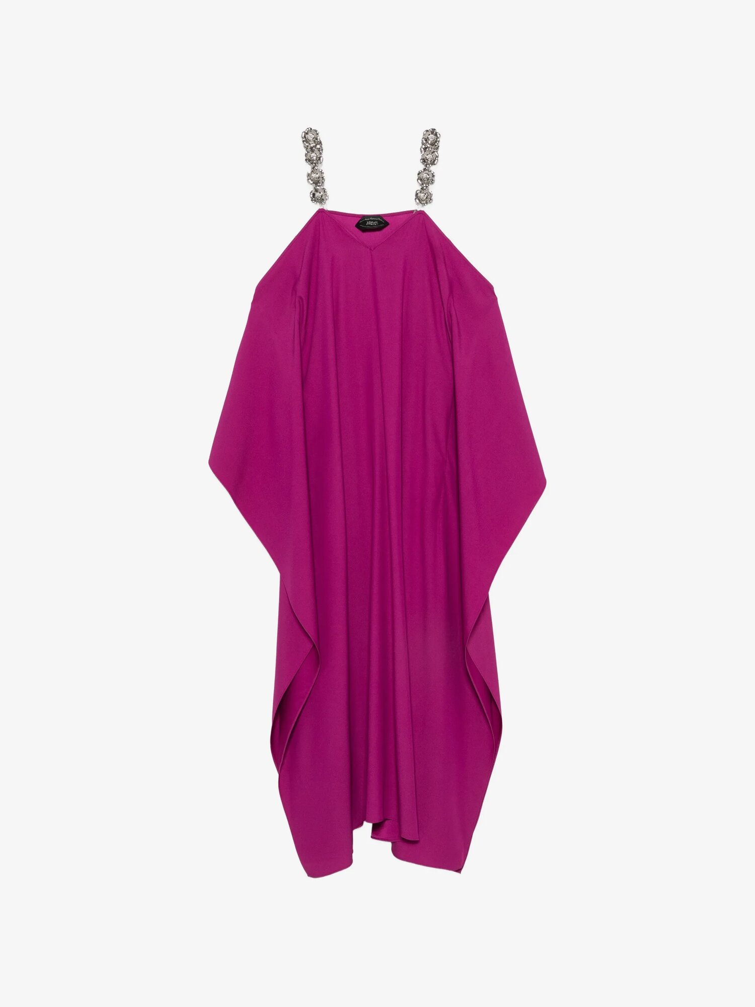 Платье Crystal-embellished cold-shoulder dress
