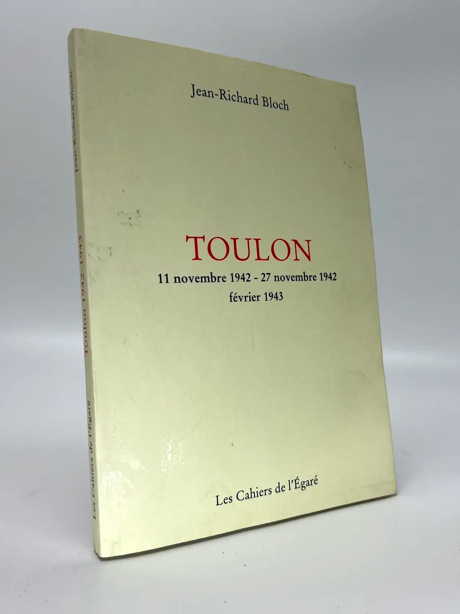 Toulon 11 Novembre 1942 - 27 Novembre 1942