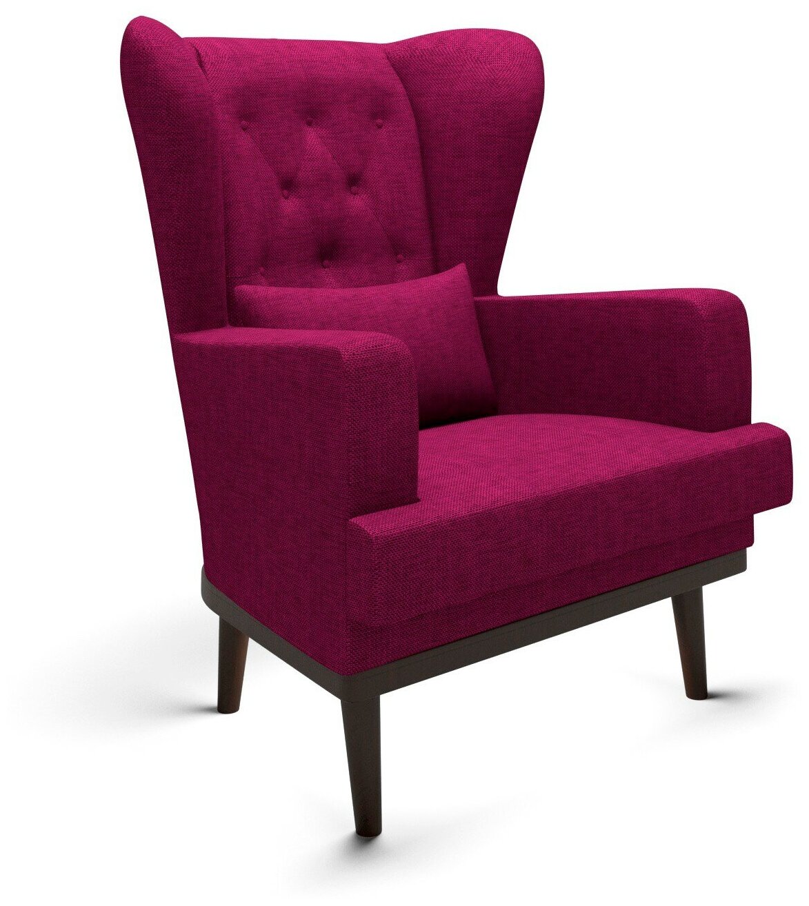 Кресло Оскар Люкс Пурпурно-розовое