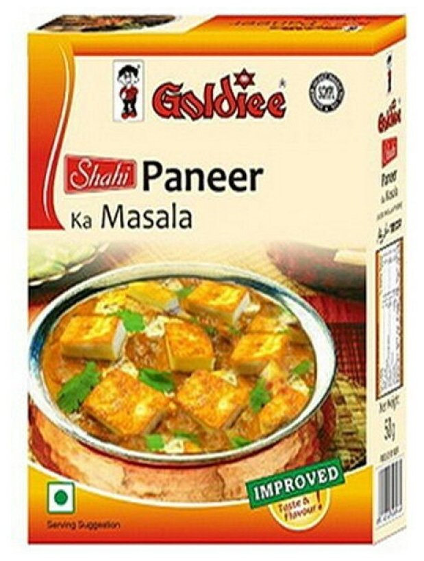 Смесь специй Шахи Панир Масала (Shahi Paneer Masala Goldiee), 100 грамм