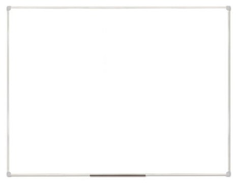 Доска магнитно-маркерная 90х120 см, ПВХ рамка, гарантия 10 ЛЕТ, STAFF, 236159