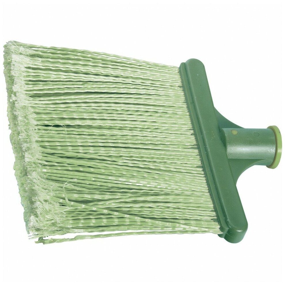 Метла полипропиленовая, 240 х 160 мм, плоская распушенная, без черенка, Сибртех 63209