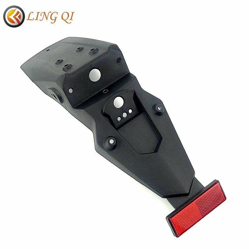 Многофункциональная лампа «три в одном», задние крылья мотоцикла, брызговик, светодиодный стоп-сигнал, поворотный фонарь, аксессуары Kayo T2 и ремонт R6 Черный, model 3