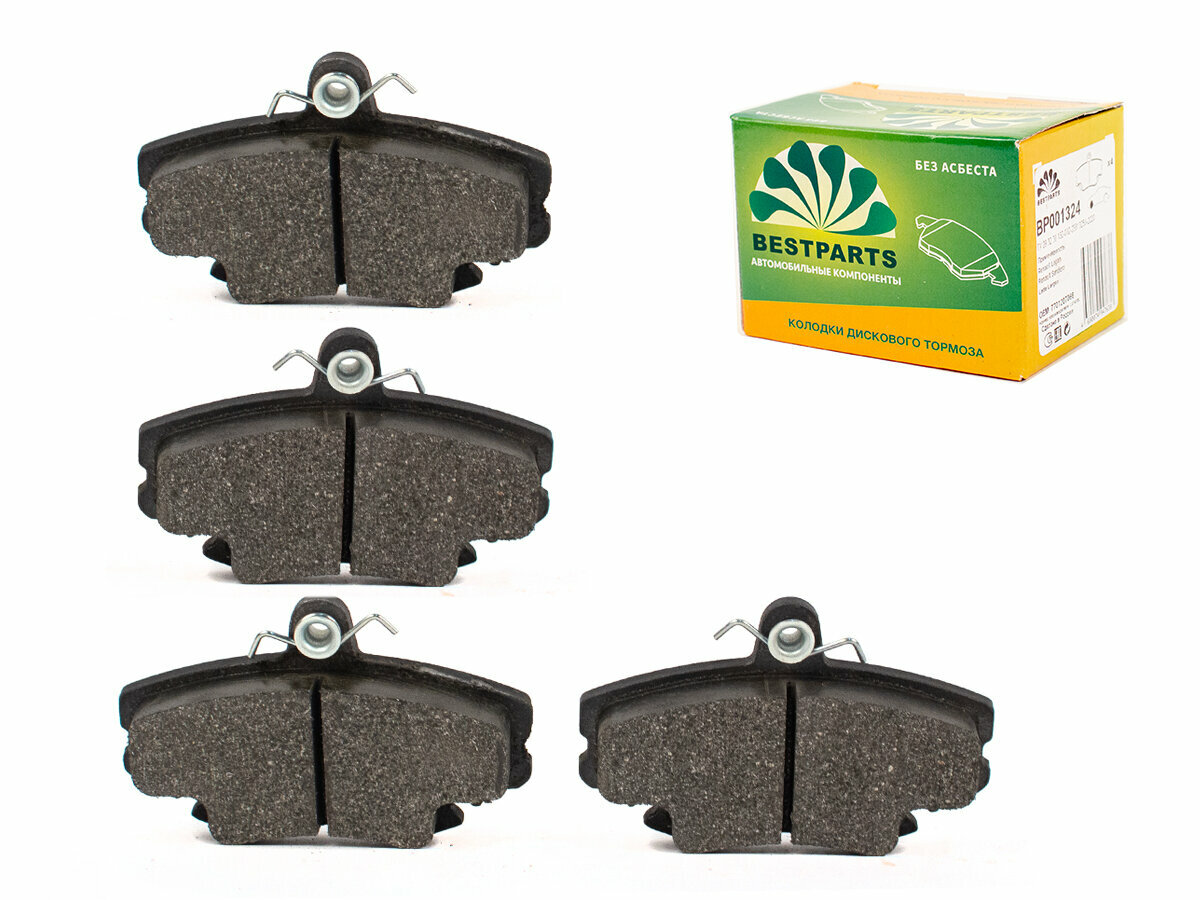 Колодки тормозные Renault Logan Sandero LADA Largus передние BESTPARTS BP001324