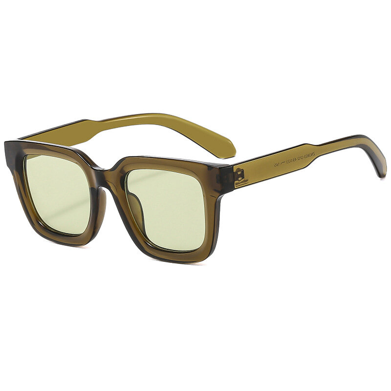 Квадратный круглый JYL Очки солнца УФ Крупная Рама Sunglasses /3803