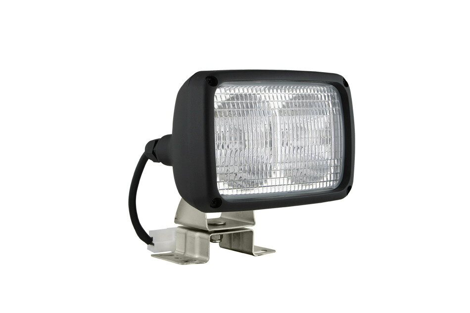 Фара рабочего света двойная с регулиров. проводом, ручкой (162х111)(10229)