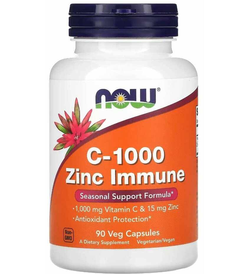 Vitamin C 1000 Mineral Zinc Immune 90 caps Now