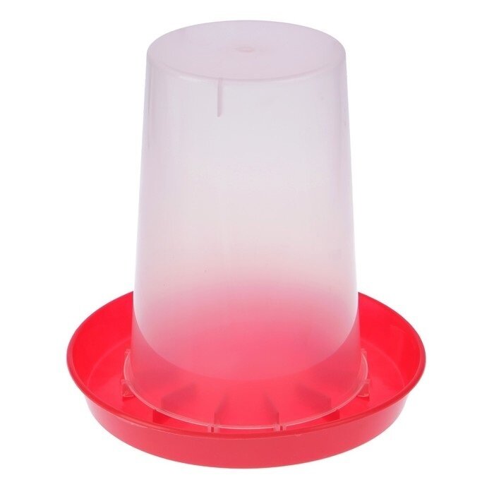 Кормушка Лето для домашней птицы, бункерная, для нескольких видов птиц, пластик