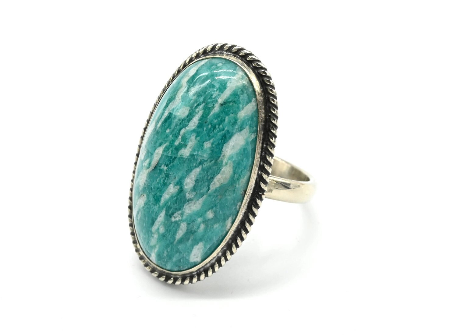 Кольцо, амазонит