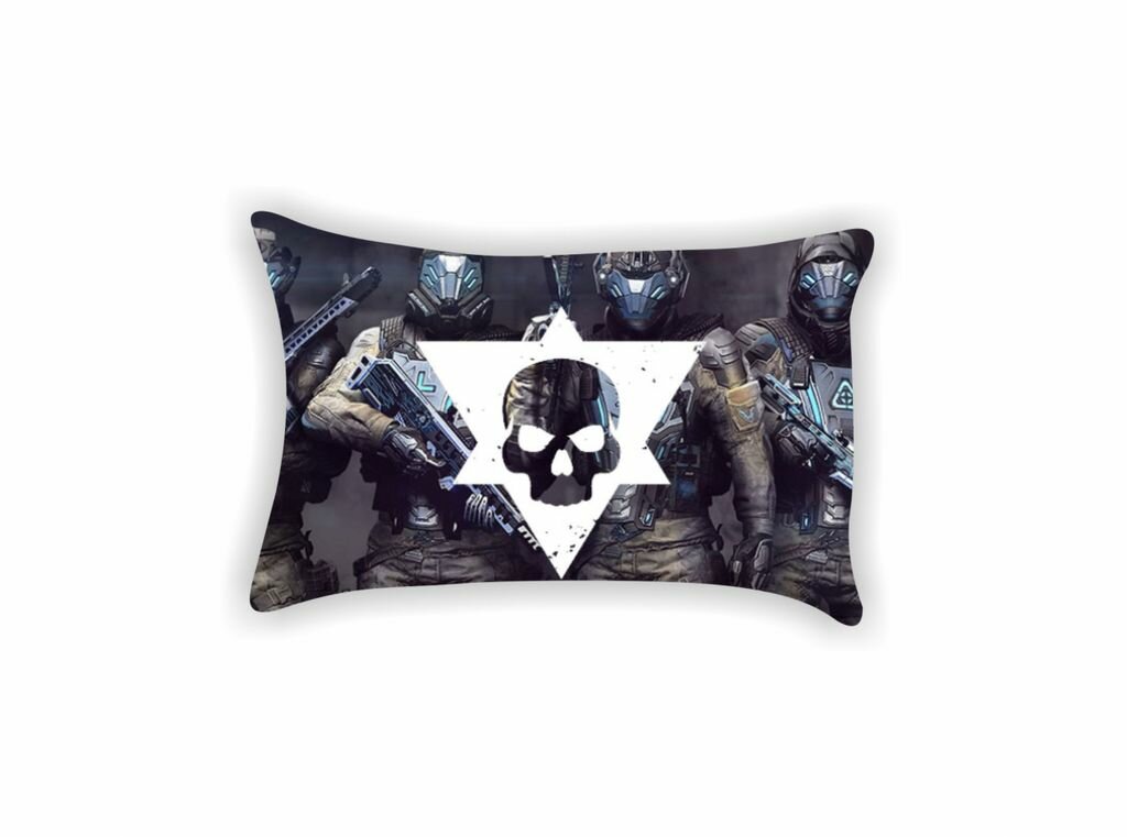Подушка Warface, Варфейс №19, картинка С одной стороны
