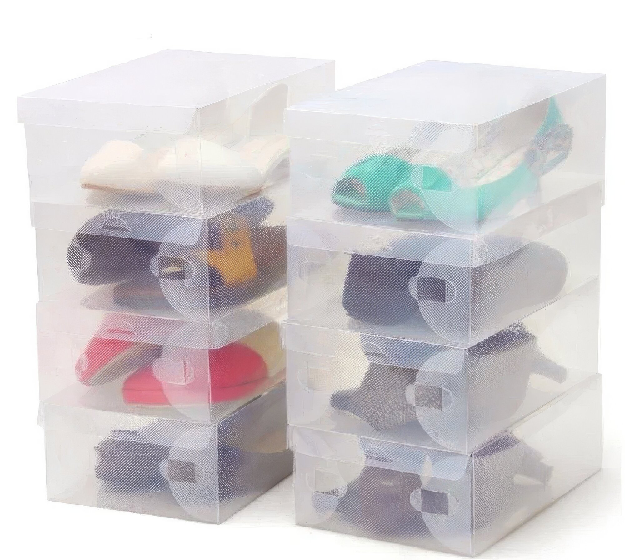 Коробка для хранения BayPlus, складная, для обуви, 37х18х9 см, набор 5шт