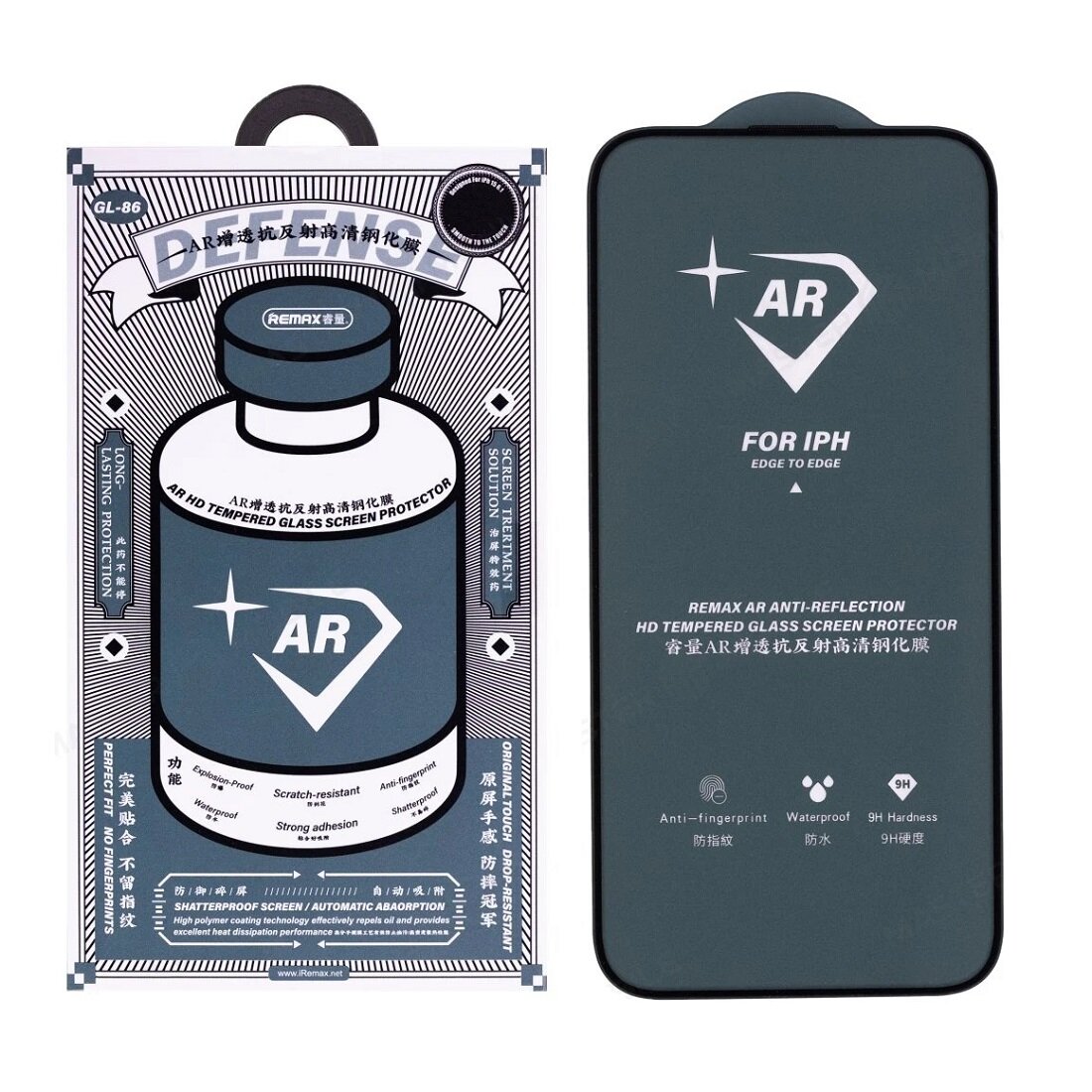 Защитное стекло для iPhone 15 Pro Max Remax GL-86 усиленное антибликовое