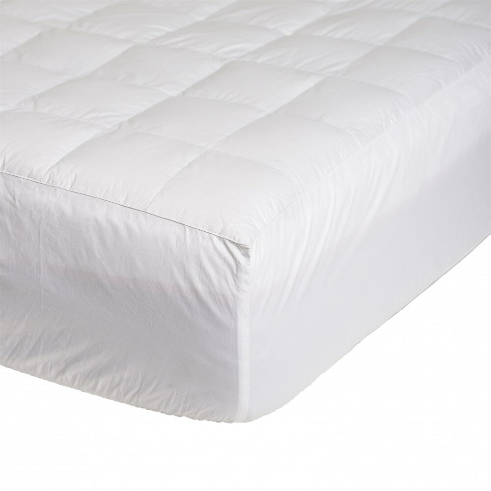 Наматрасник Эколь белый пух 160*200+30 160*200+30