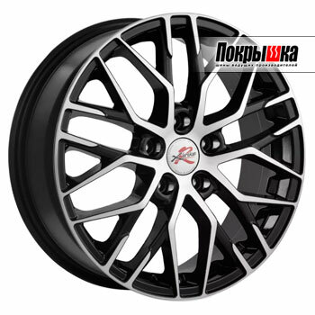 Диски литые X`trike RST R077 (BKFP) 6.5х17/5х114.3 D64.1 ET40.0