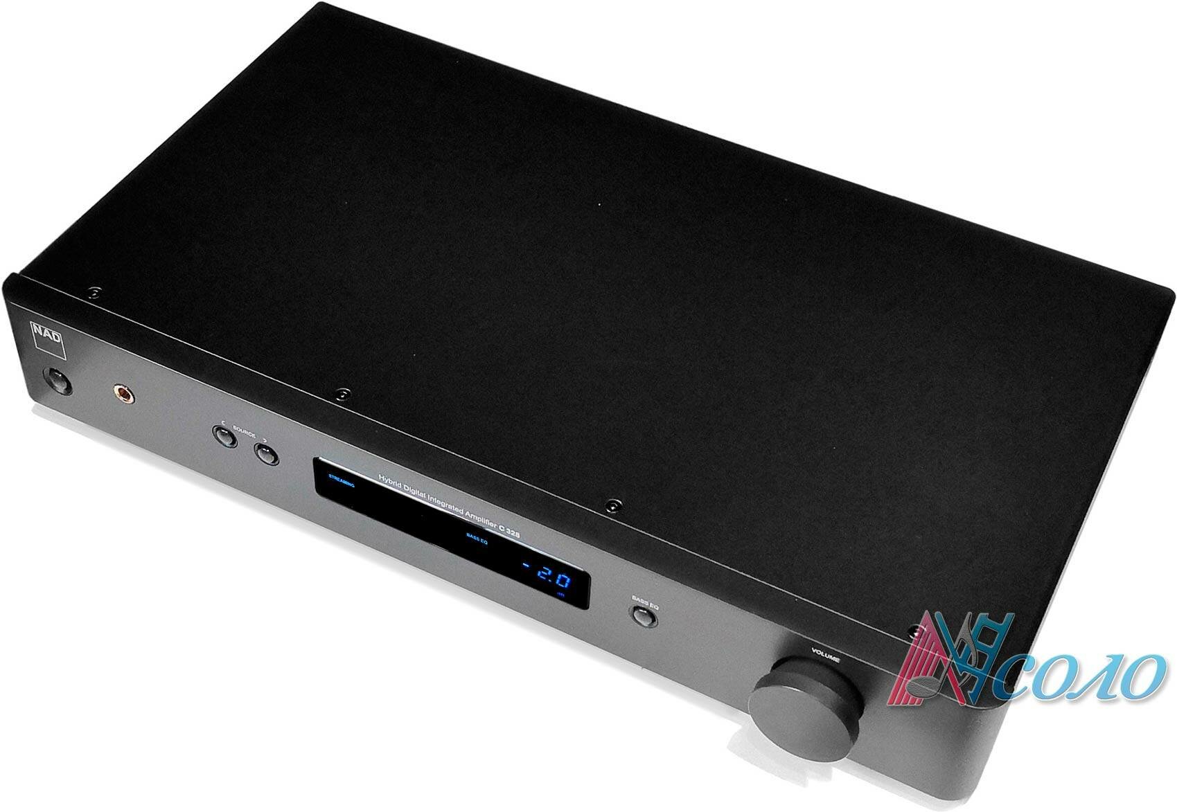 Интегральный стереоусилитель NAD C328 Black