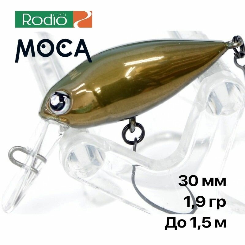 Воблер форелевый Rodio Craft Fat Moca DR 2 Hook F, 30 мм, 1,9 гр, #17