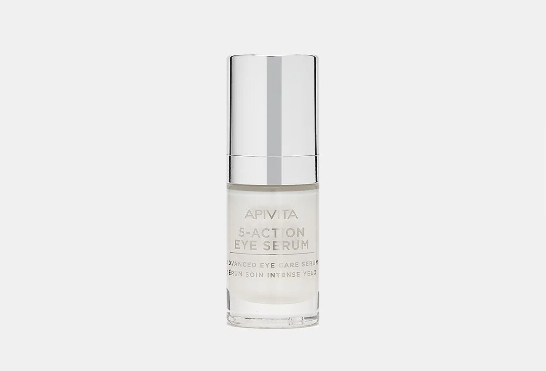 Сыворотка для кожи вокруг глаз 5в1 APIVITA 5-ACTION EYE SERUM, 15 мл