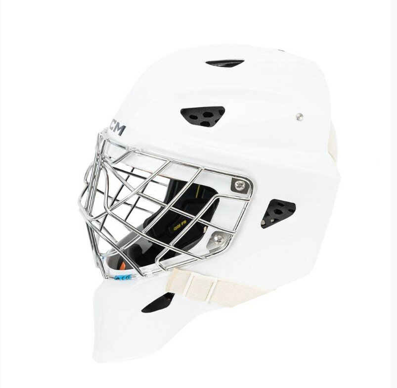 Шлем вратаря хоккейный GF AXIS F9 FACE MASK SR CCE WH, взрослый, размер L (58.5-63 см)