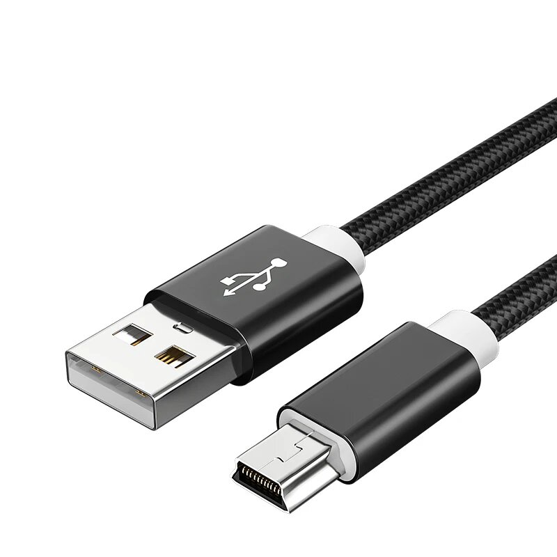 USB кабель Mini USB 1.5м черный
