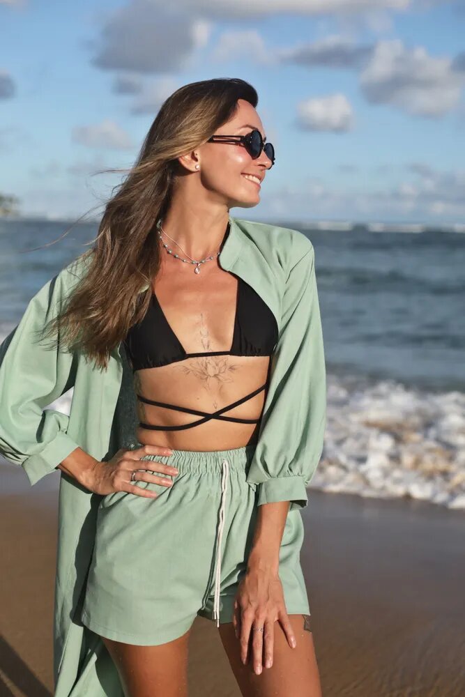 Костюм классический Льняной