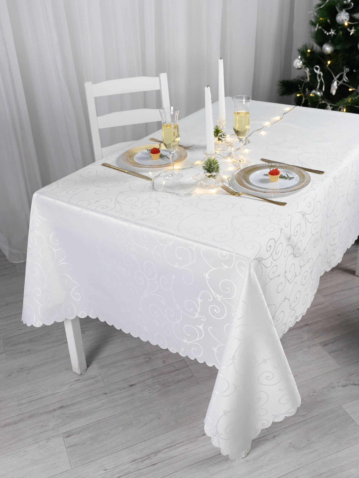 Скатерть Wellness прямоугольная 150х200