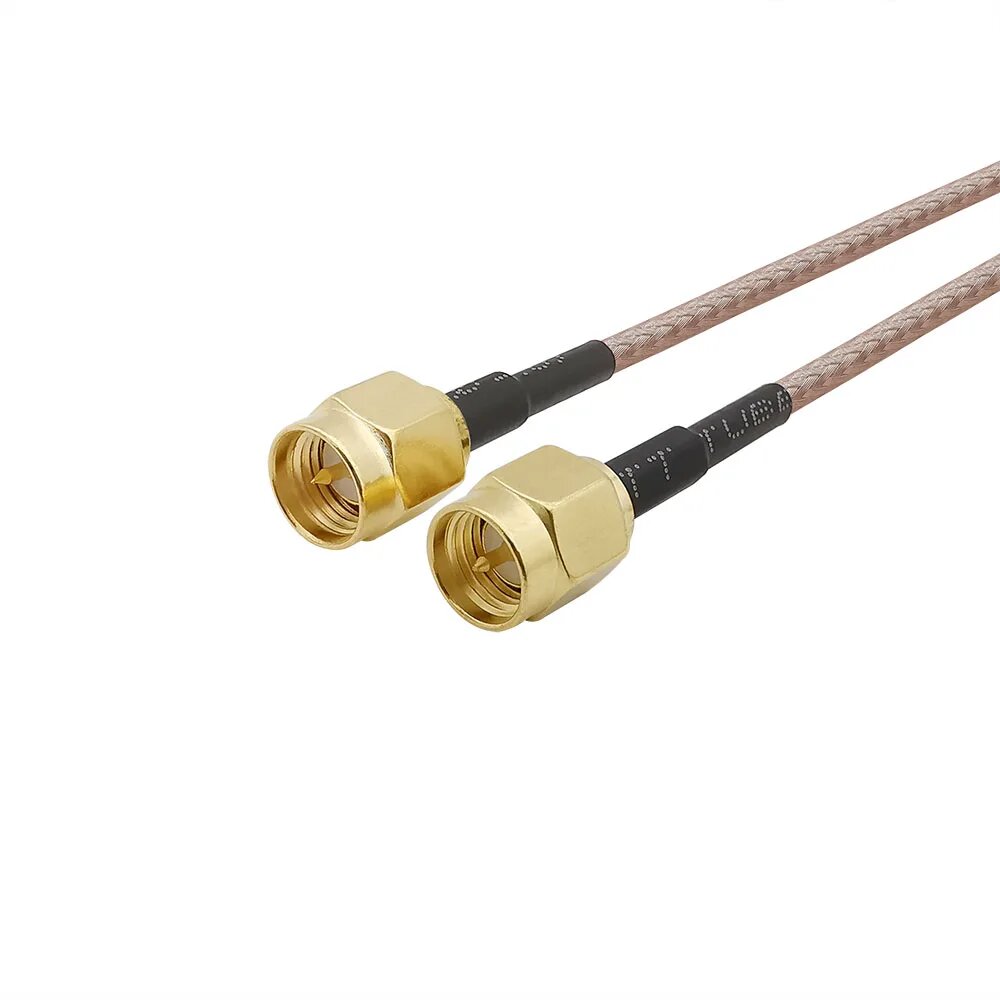 ALLiSHOP кабель SMA «папа»-«папа» RG316 7/10/15/30/50 см/1 м 1Meter, SMA Male Male RG316