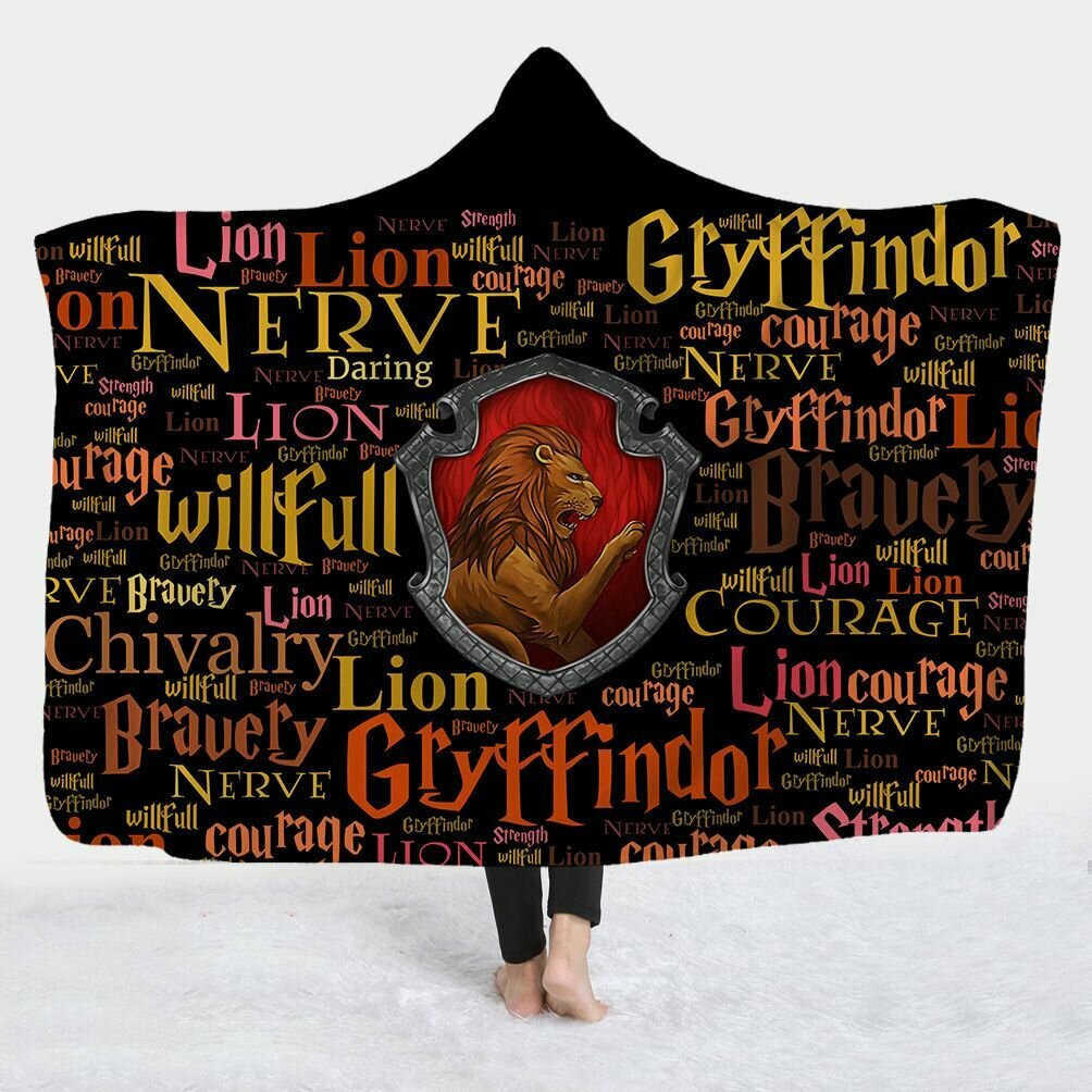 Одеяло с капюшоном Гарри Поттера, плащ, шляпа волшебника, одеяло